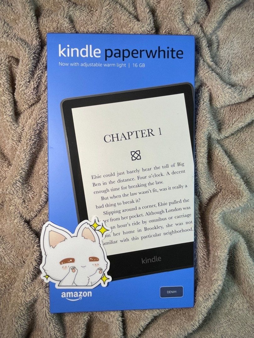 Kindle Paperwhite 16GB Denim, Mobile Phones & Gadgets, E-Readers on ...