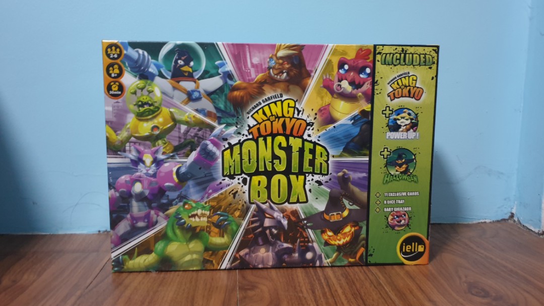 400 OFF! King of Tokyo Monster Box family kids board game on Carousell