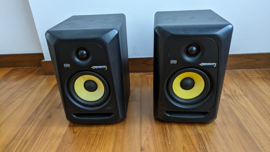 KRK Rockit 5 G3 studio monitors, Audio, Soundbars, Speakers & Amplifiers on Carousell
