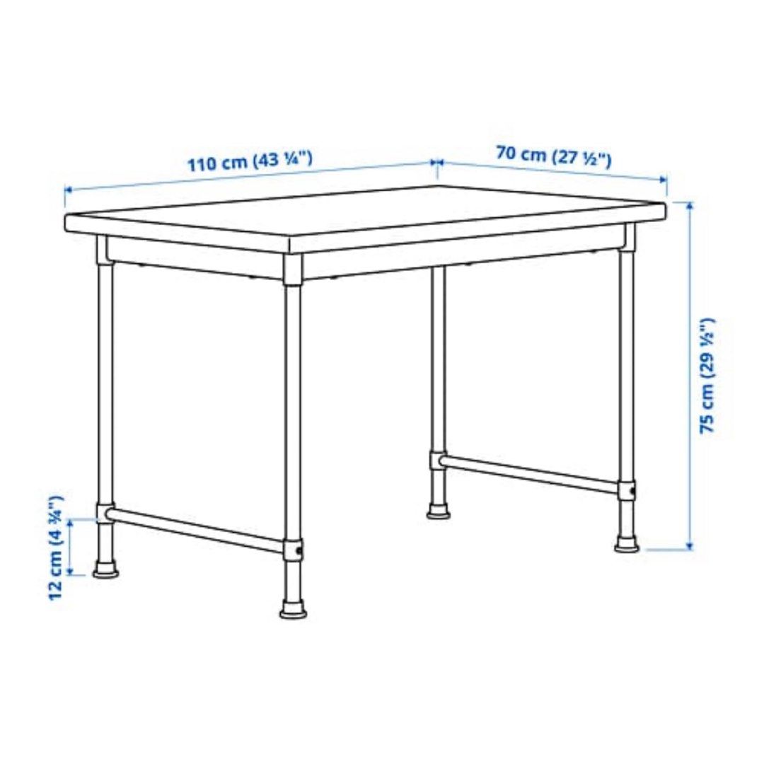 Ikea Kullaberg desk, Furniture & Home Living, Furniture, Tables & Sets ...