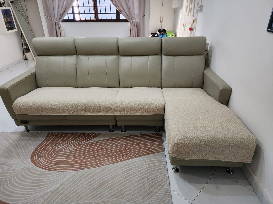 L Shape Sofa, Furniture & Home Living, Furniture, Sofas on Carousell