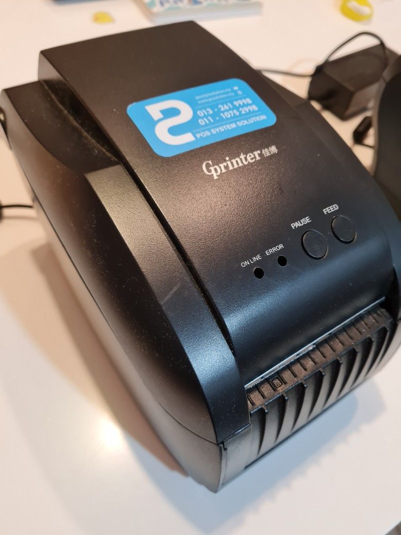 Label sticker printer, cafe use., Computers & Tech, Printers, Scanners ...