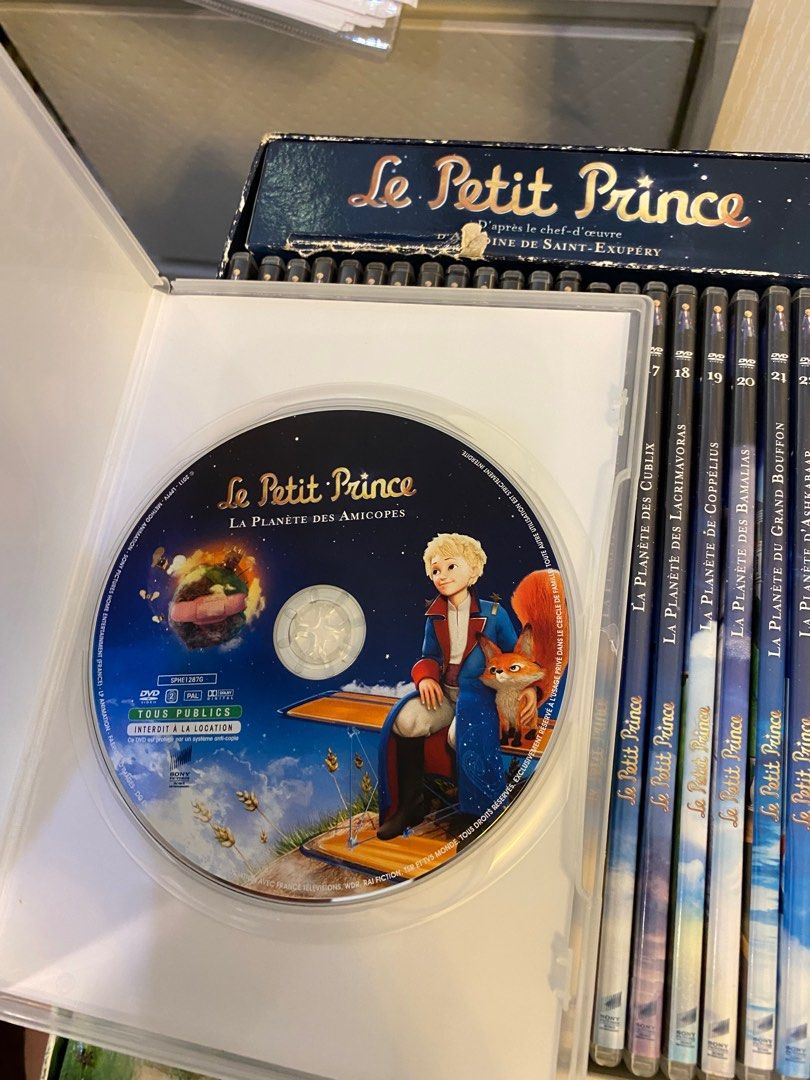 Le Petit Prince French DVD, Hobbies & Toys, Music & Media, CDs & DVDs ...