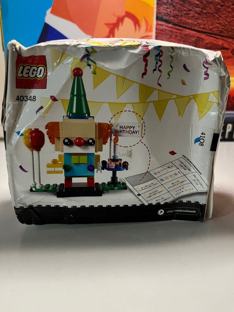 Lego 40348 Brickheadz Birthday Clown on Carousell