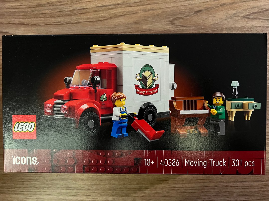Lego 40586: Icons Moving Truck, Hobbies & Toys, Toys & Games on Carousell