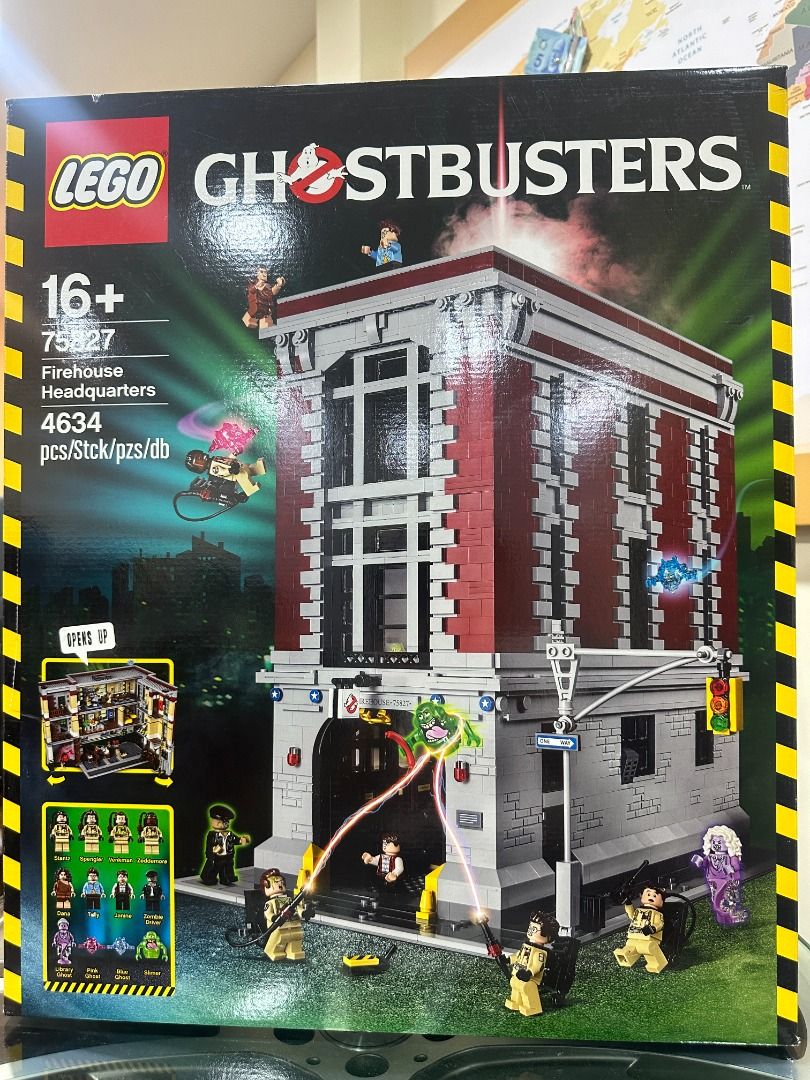 LEGO Ghostbusters 75827 Firehouse Headquarters Building Kit, Hobbies ...