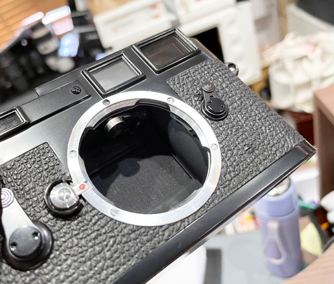 Leica M3 Rangefinder Film Camera Black (Repaint), 攝影器材, 相機 - Carousell