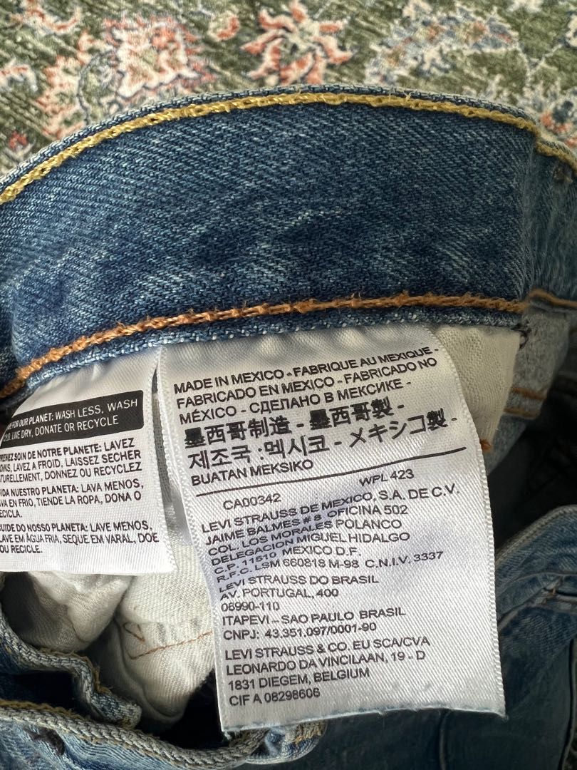 Levis 501 made in mexico, Men's Fashion, Bottoms, Jeans on Carousell