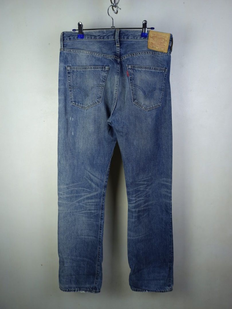 Levis 501xx 1947 repro selvedge denim pants, Luxury, Apparel on Carousell