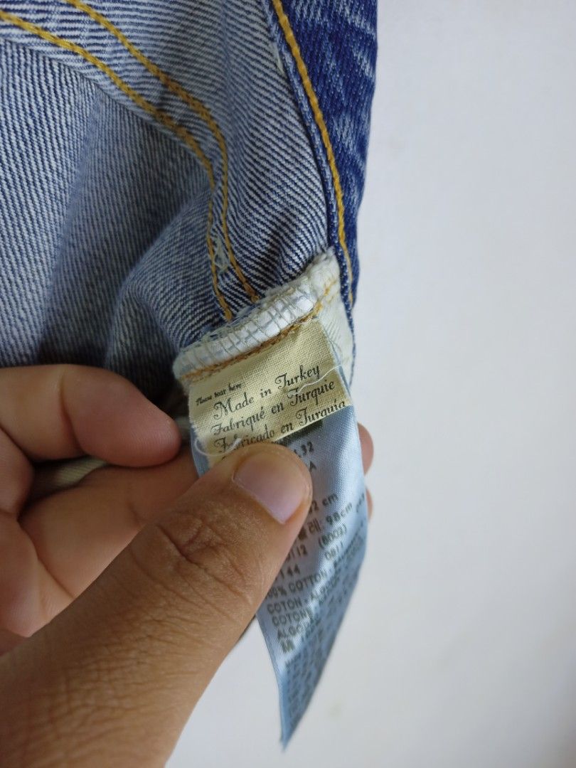 Levis 501xx 1947 repro selvedge denim pants, Luxury, Apparel on Carousell