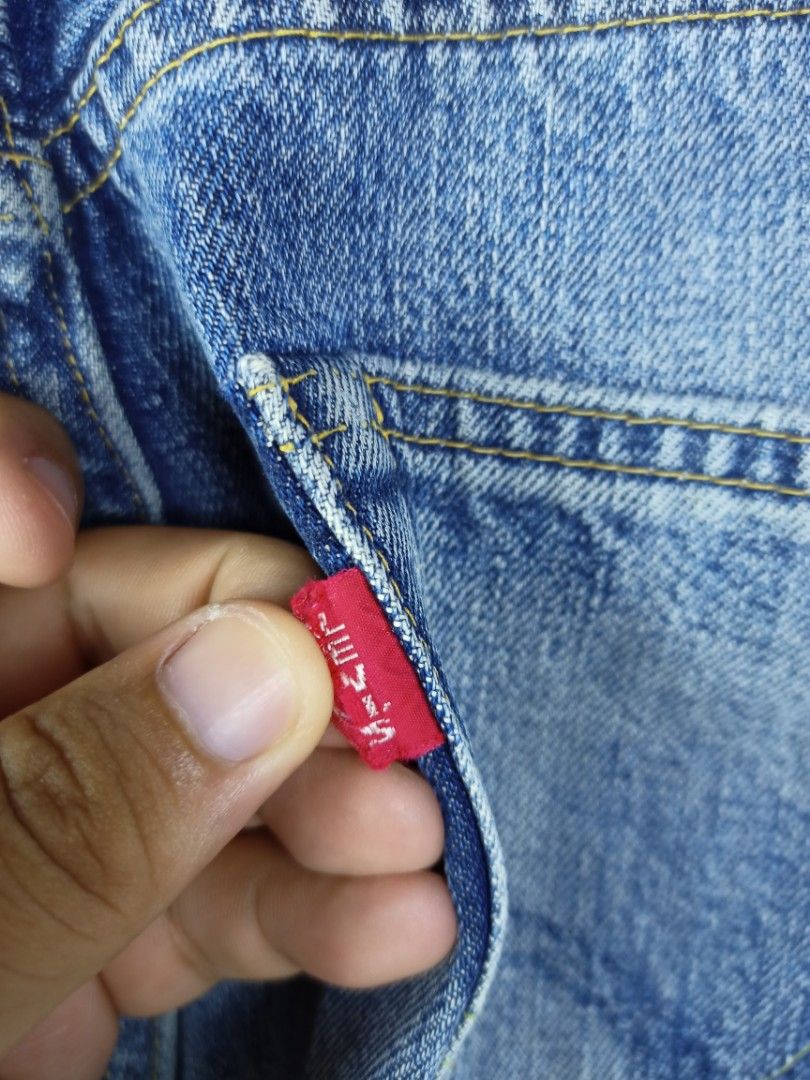 Levis 501xx 1947 repro selvedge denim pants, Luxury, Apparel on Carousell