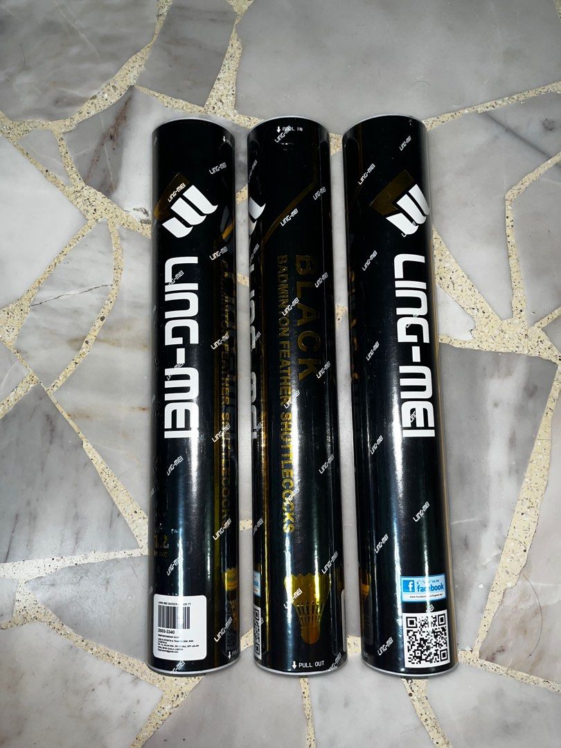 Ling Mei Badminton shuttlecocks, Sports Equipment, Sports & Games ...