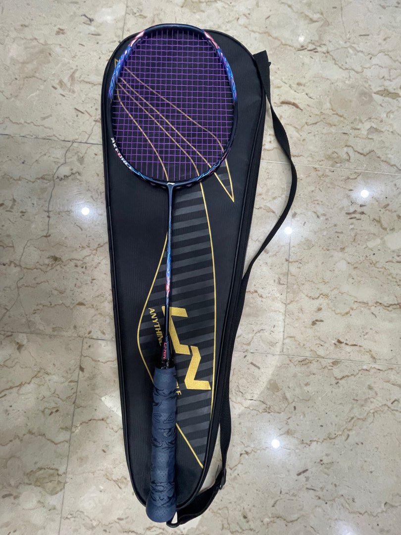 LiNing Axforce 90 Max Dragon 3U Badminton Racket, Sports Equipment ...