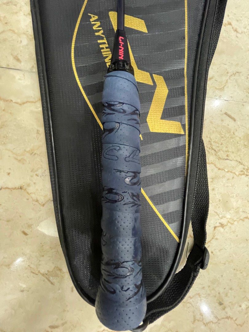 LiNing Axforce 90 Max Dragon 3U Badminton Racket, Sports Equipment ...