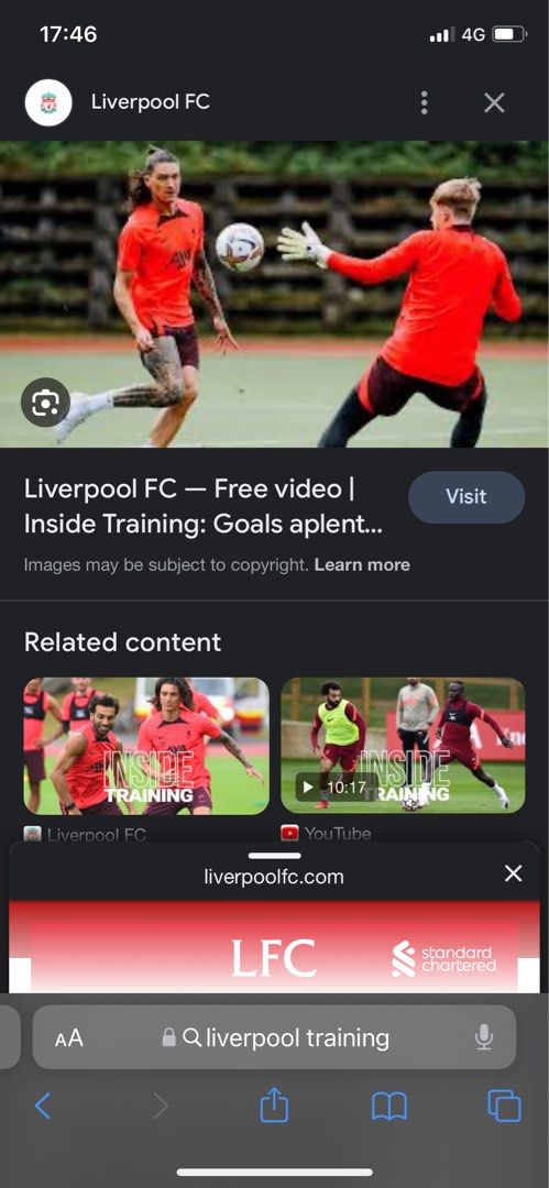 Liverpool FC training ticket, Tickets & Vouchers, Event Tickets on Carousell