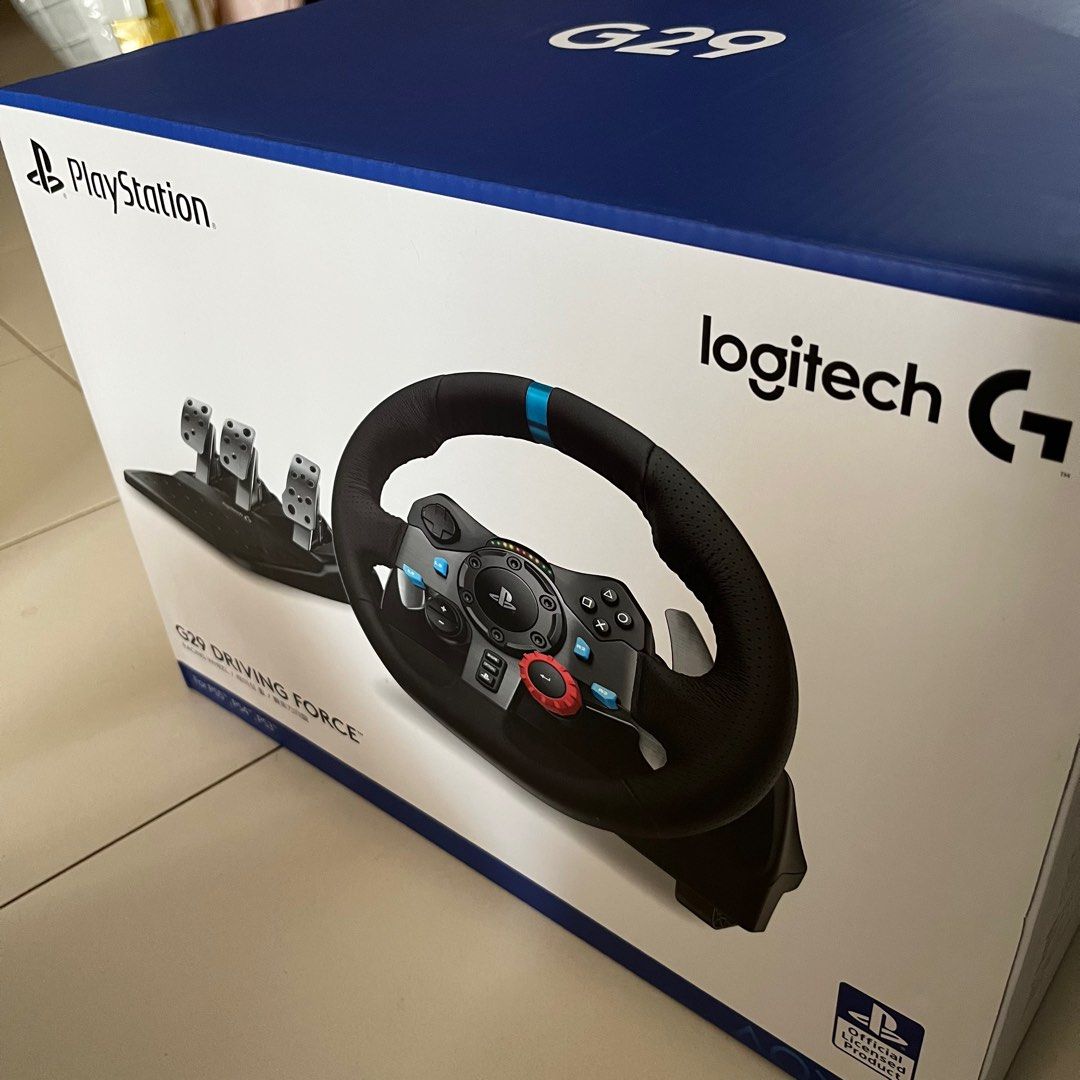 Logitech G29 Driving Force (negotiable!), Video Gaming, Video Game ...
