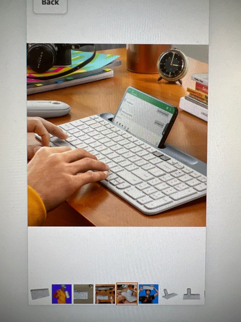 Logitech Slim Multi Device K Computers Tech Parts Accessories Computer Keyboard On