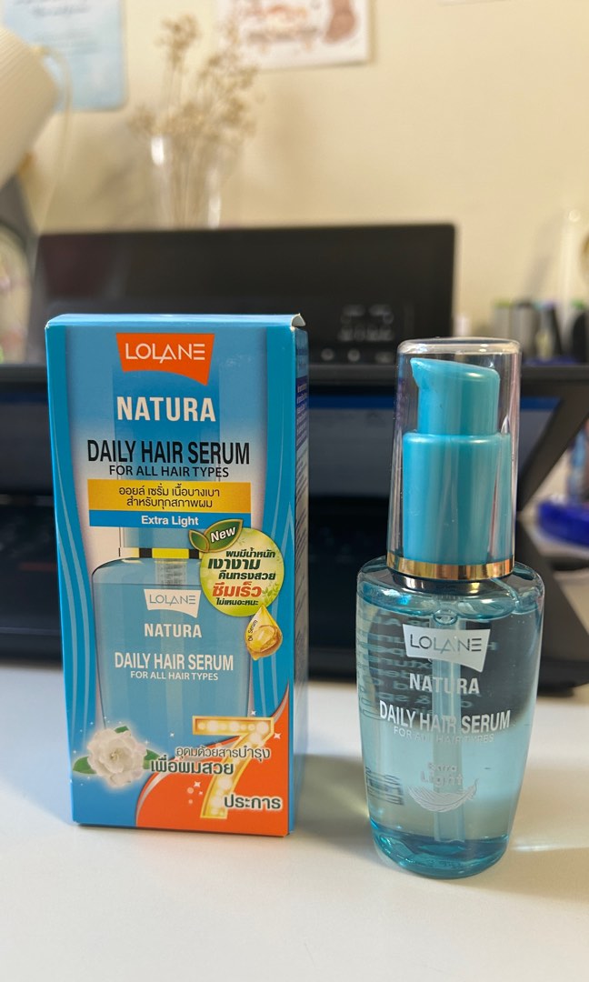 Lolane Natura Daily Hair Serum, Beauty & Personal Care, Hair on Carousell