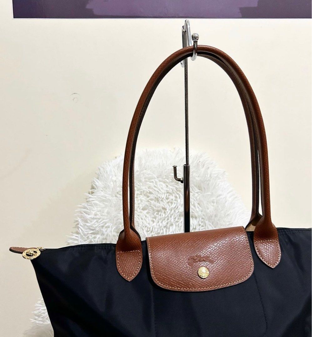 longchamp classic large long handle, Luxury, Bags & Wallets on Carousell