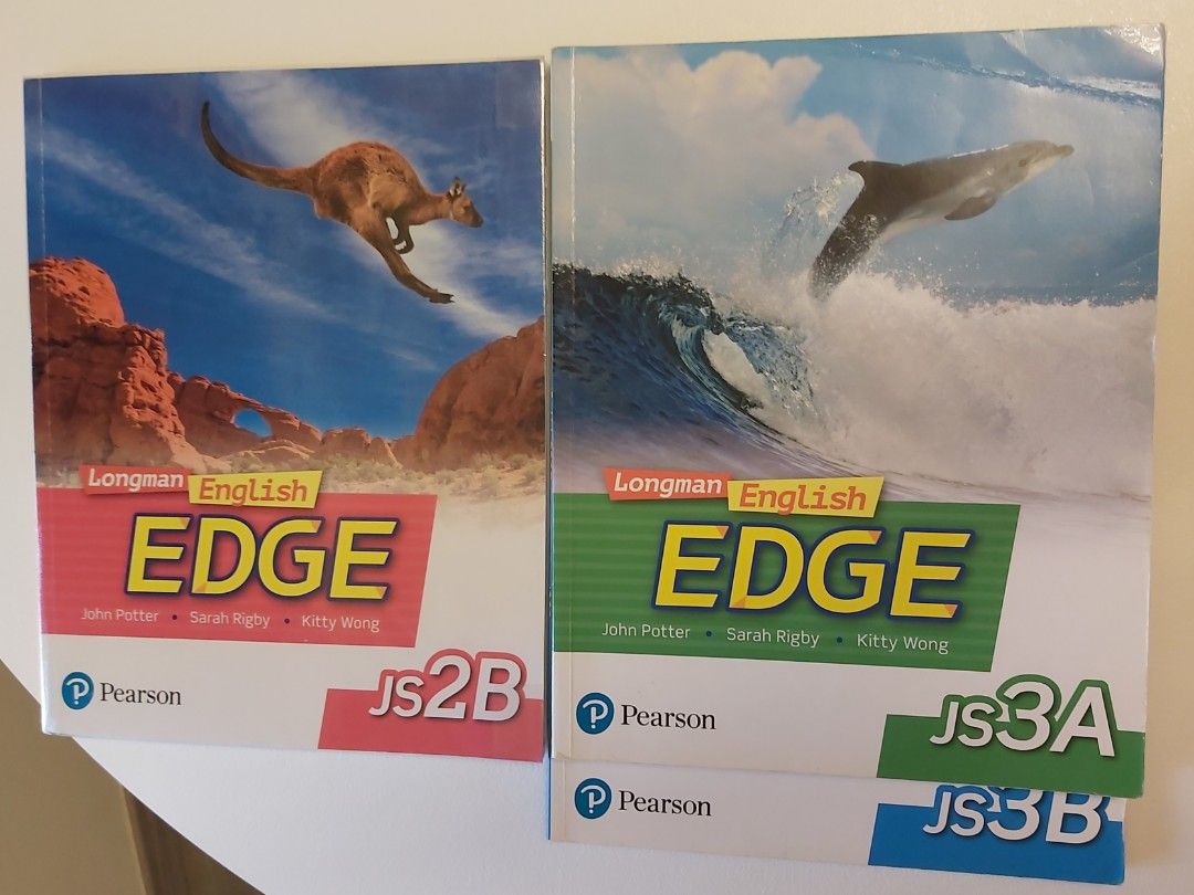 Longman English EDGE JS 2B 3A 3B, 興趣及遊戲, 書本 & 文具, 教科書 - Carousell