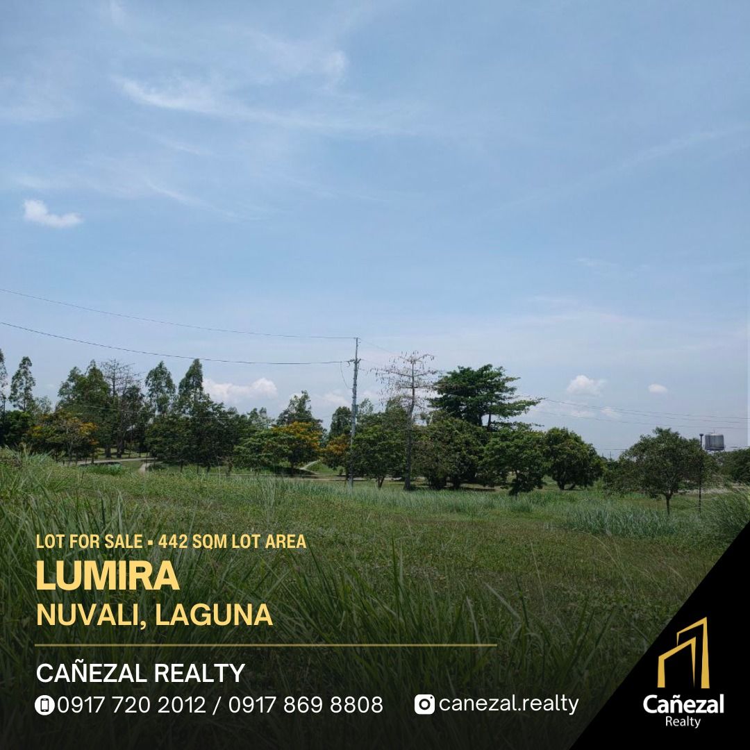 Lumira NUVALI Phase 2 Lot Only 442 SQM in Sta Rosa, Calamba Laguna, Property, For Sale, Lot on ...