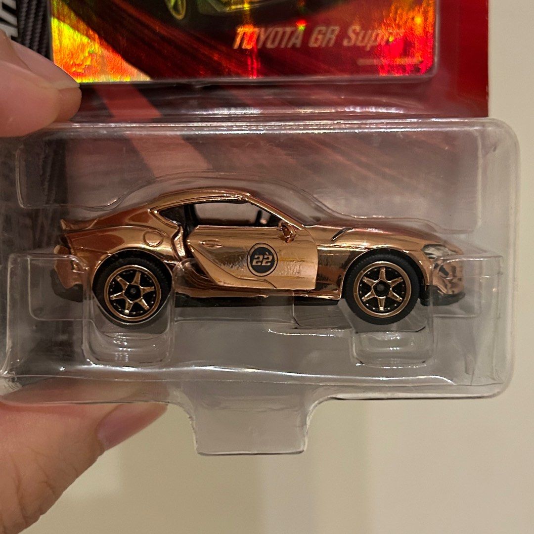 Majorette Toyota GR Supra Rose Gold Chase car, Hobbies & Toys, Toys ...