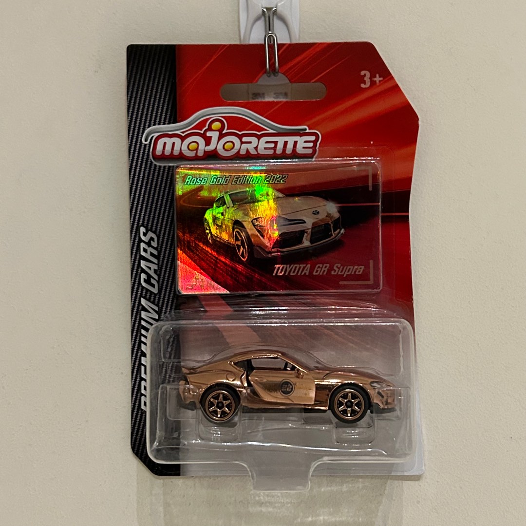 Majorette Toyota GR Supra Rose Gold Chase car, Hobbies & Toys, Toys ...