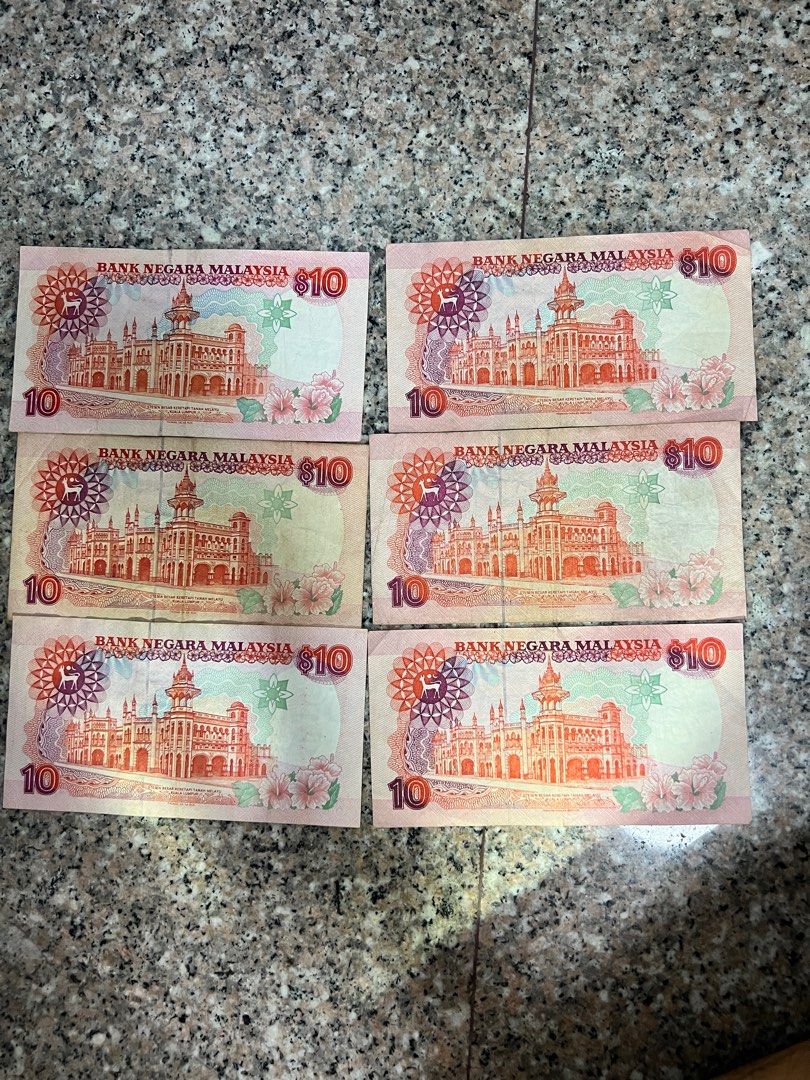 Malaysia $10 ringgit 6&7 series , Hobbies & Toys, Memorabilia ...