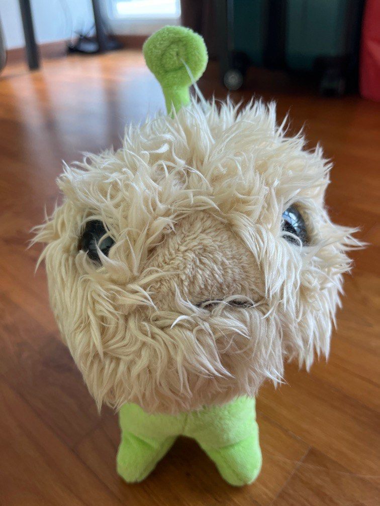Clearance Mario dog cj7 green alien plush toy soft, Hobbies & Toys ...