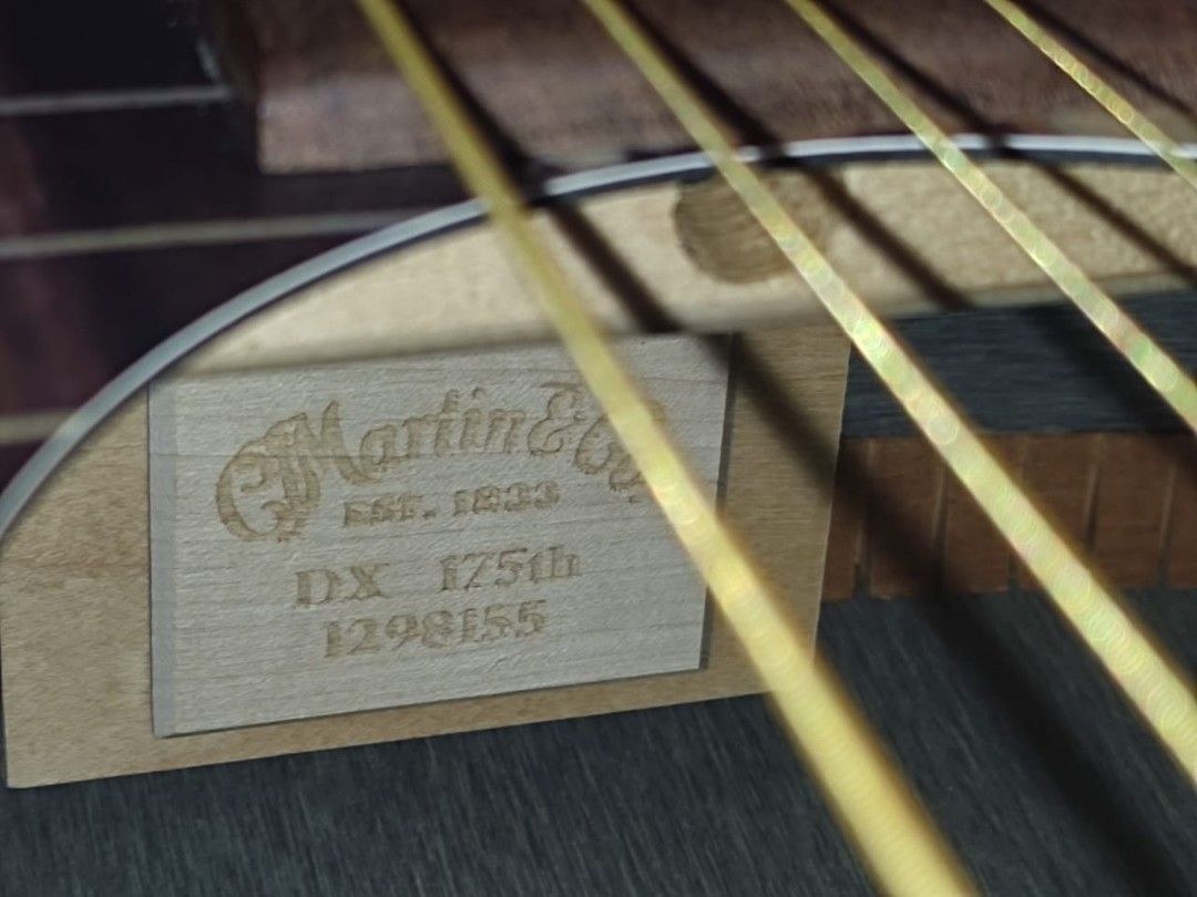 Martin DX 175th Anniversary made in usa Acoustic Guitar, Hobbies & Toys ...