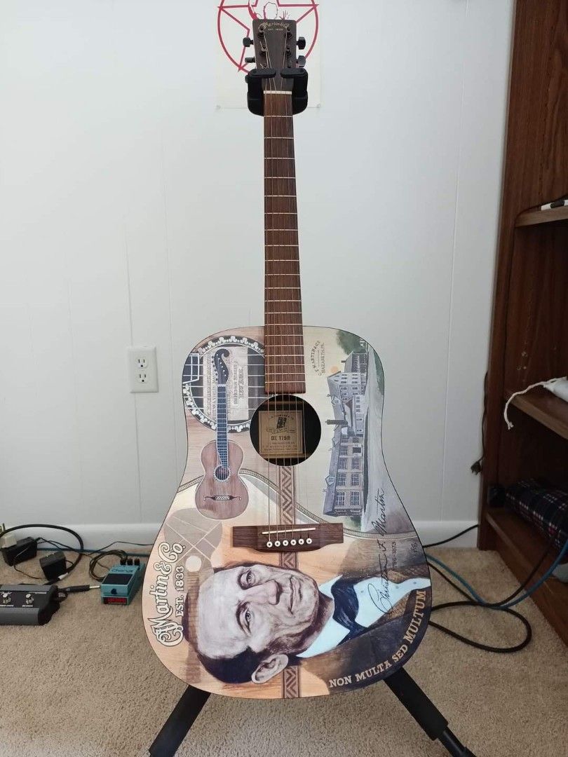 Martin DX 175th Anniversary made in usa Acoustic Guitar, Hobbies & Toys ...