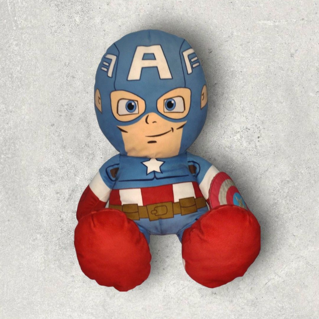 Marvel Captain America Plushie 22" on Carousell