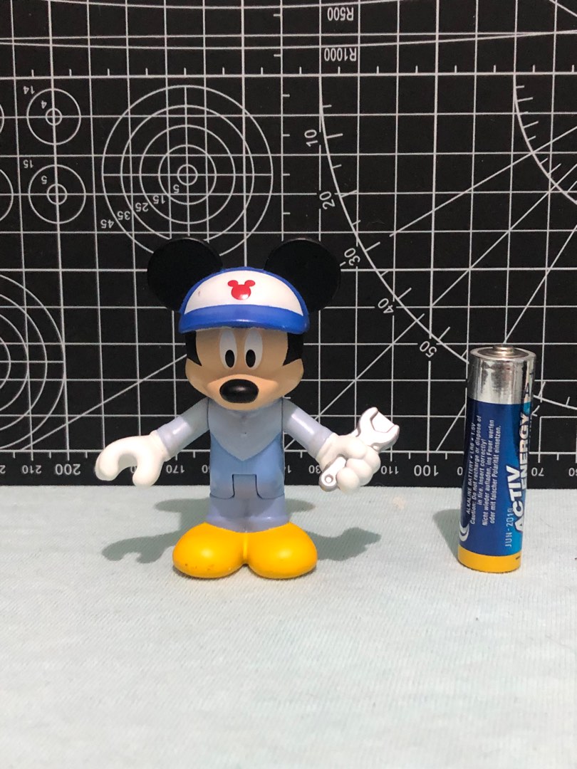 Mattel Mickey Mouse Mechanic Fig on Carousell