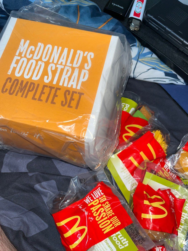 Mcdonald’s Food Strap Complete Set, Hobbies & Toys, Toys & Games on ...