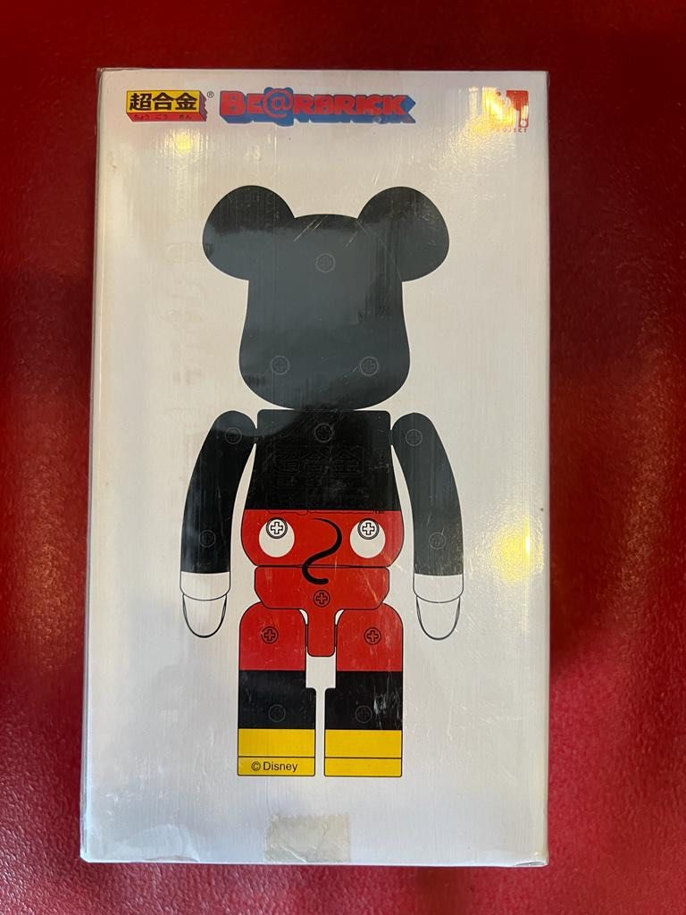 MEDICOM BANDAI Chogokin Mickey Mouse 200% BE@RBRICK superalloy, Hobbies ...