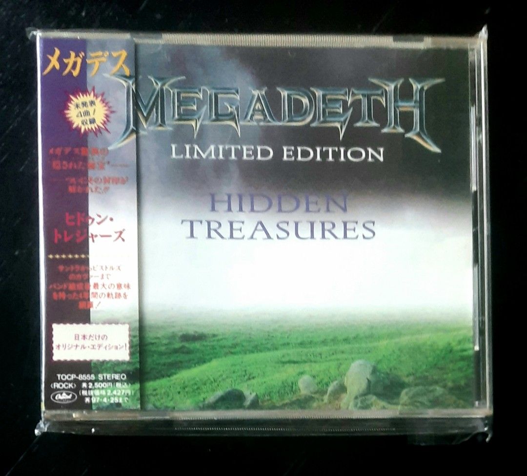 Megadeth - Hidden Treasures TOCP-8555 CD, Hobbies & Toys, Music & Media ...