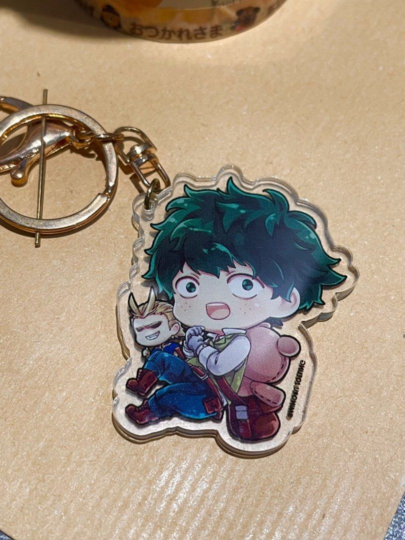 MHA/BNHA Deku keychain charm, Hobbies & Toys, Memorabilia ...