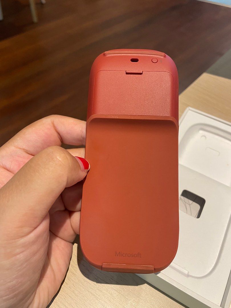 Microsoft Surface Arc Mouse Poppy Red, Computers & Tech, Parts ...