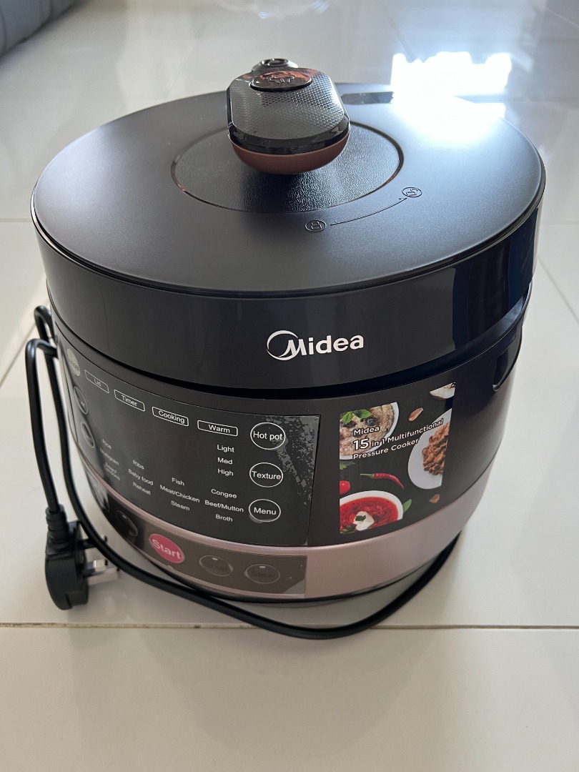 Midea Brown Pressure Cooker, 5L, MY-CS5039P, TV & Home Appliances ...