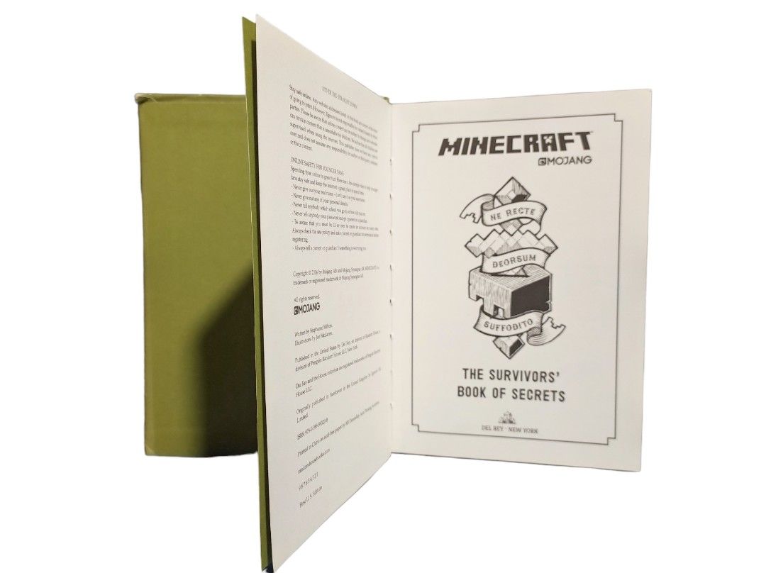 Minecraft Survivors Book of secrets vintage Minecraft book collectible ...