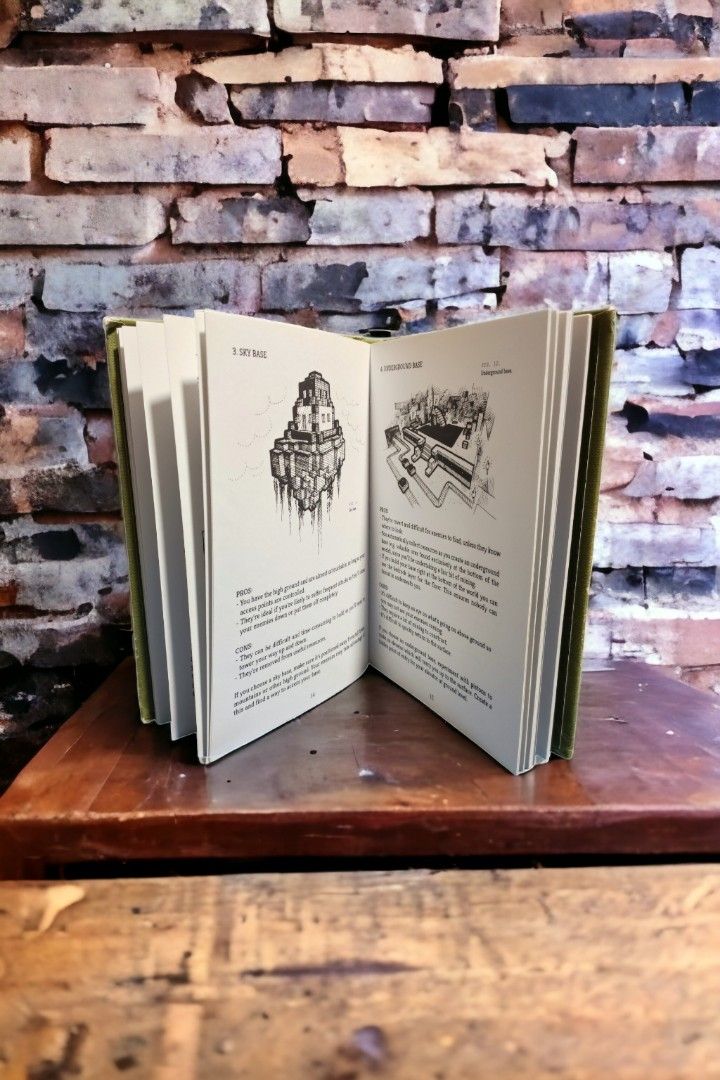 Minecraft Survivors Book of secrets vintage Minecraft book collectible ...