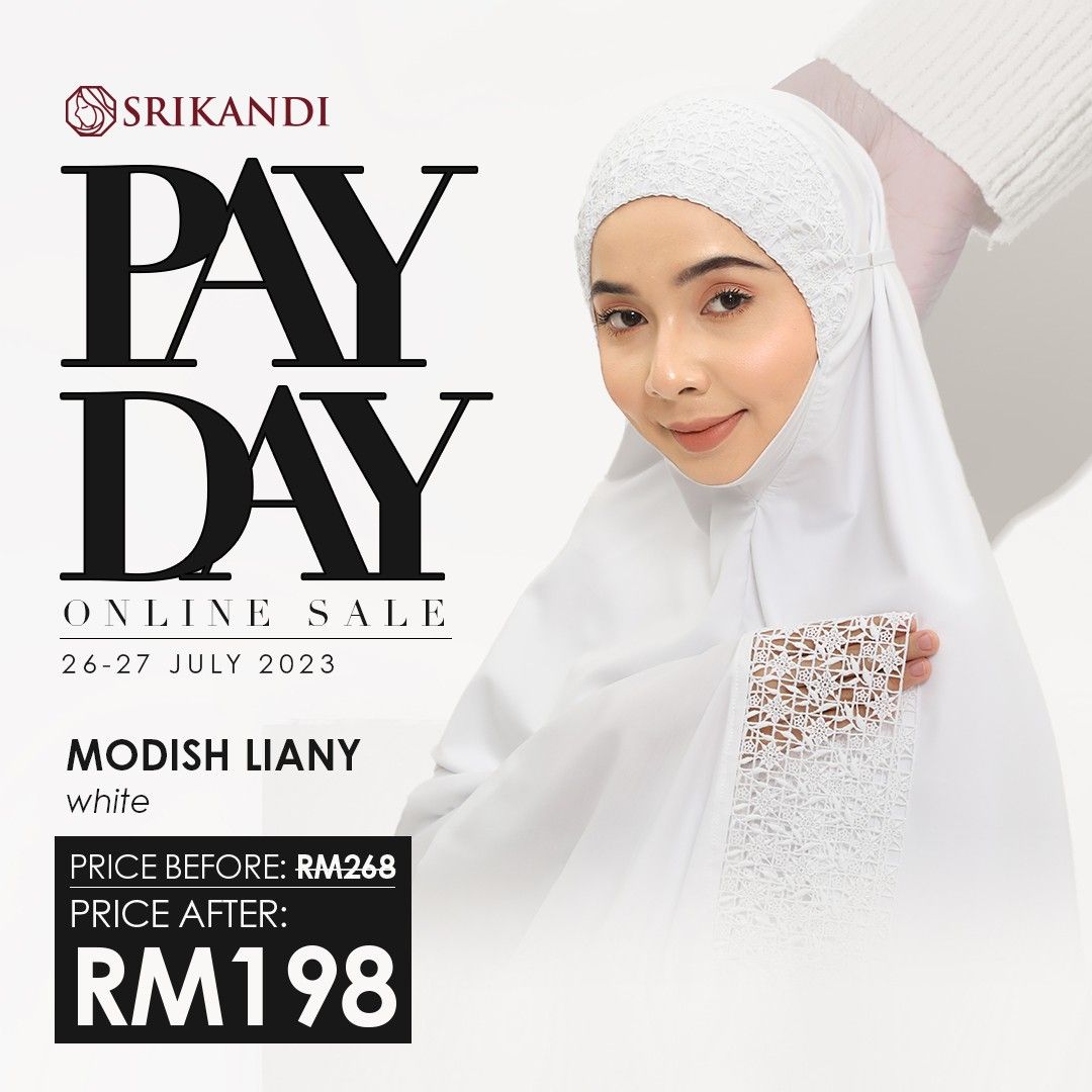 Modish Liany by Telekung Siti Khadijah Original, Women's Fashion, Muslimah Fashion, Prayer Sets ...