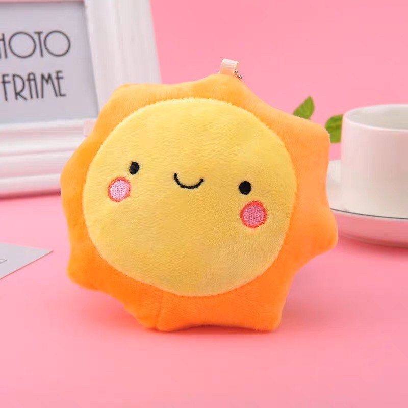 Moon/Sun/Cloud/Star Plush Toy Matching keychain, Hobbies & Toys ...