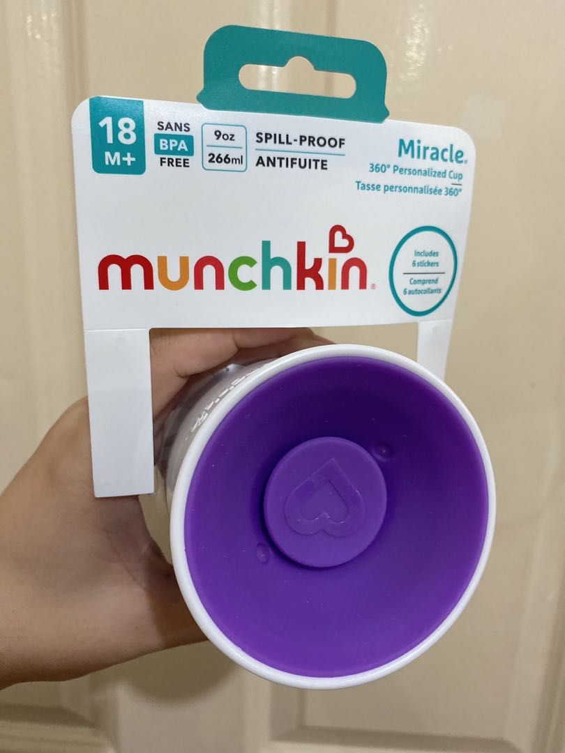 Munchkin Customize your cup, Furniture & Home Living, Kitchenware ...