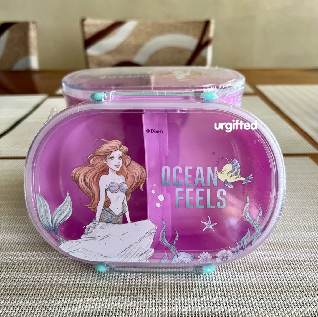 My Little Mermaid Ariel Bento Box by Miniso on Carousell