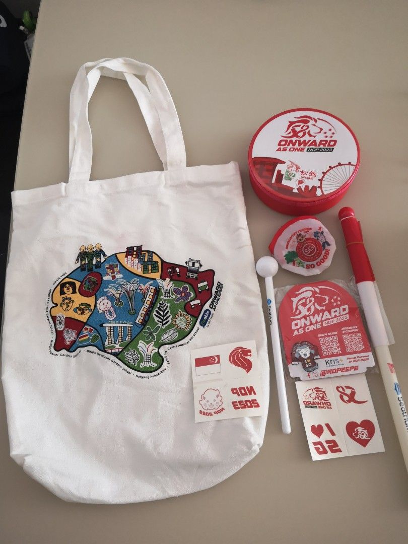 Ndp 2023 fun pack, Women's Fashion, Bags & Wallets, Tote Bags on Carousell