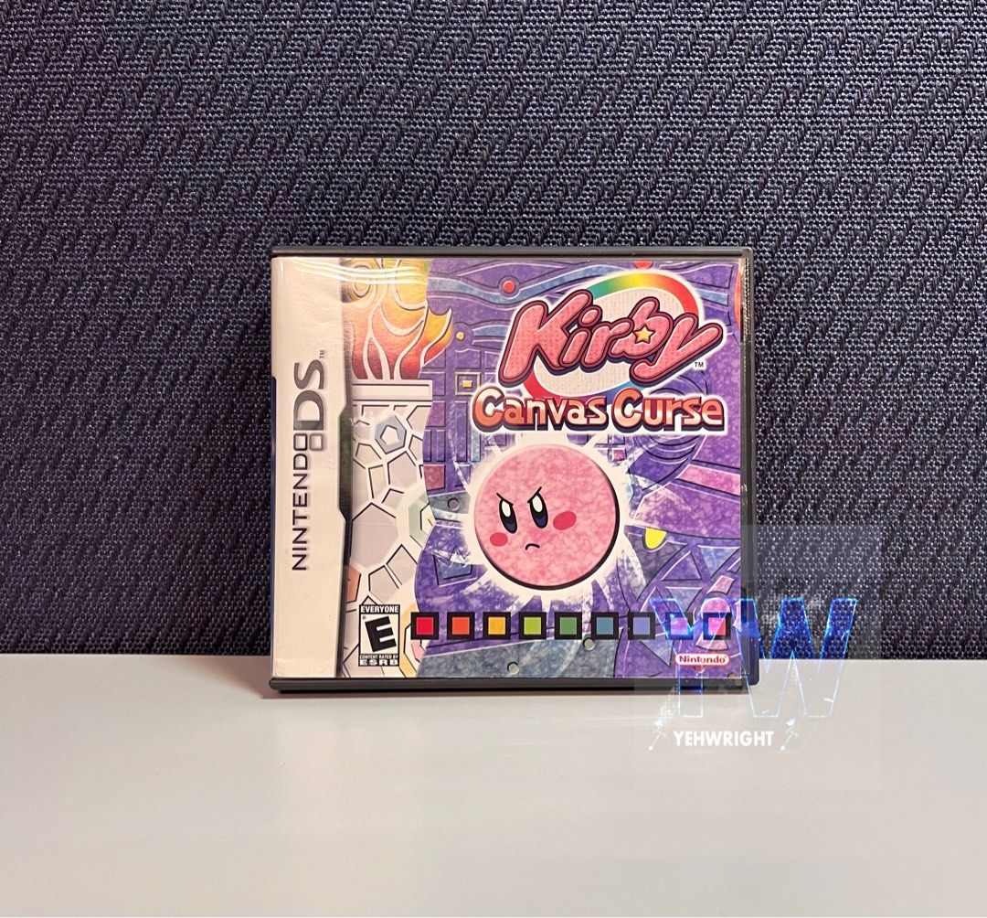 [NDS] Nintendo DS Kirby Canvas Curse - US VERSION (美版), 電子遊戲, 電子遊戲 ...