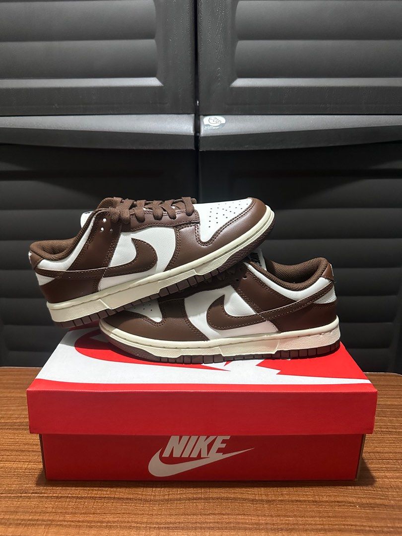 Nike Dunk Low Cacao Wow, Women's Fashion, Footwear, Sneakers on Carousell