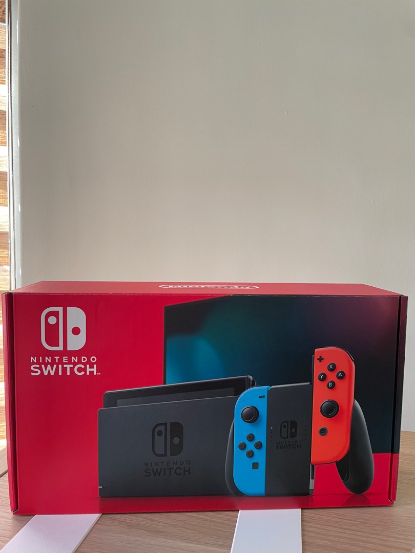 Nintendo Switch Gen 2 Neon, Video Gaming, Video Game Consoles, Nintendo on Carousell