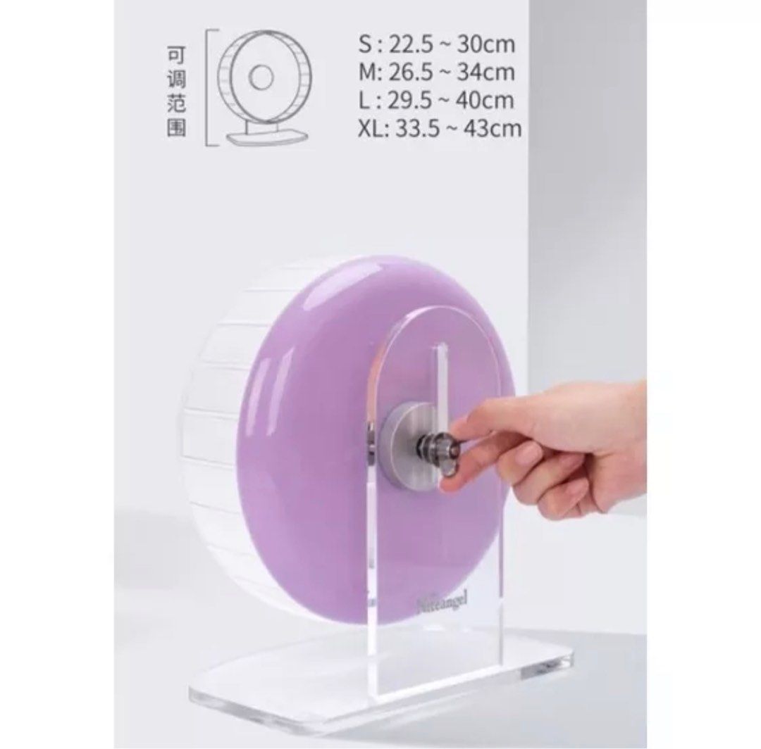 Niteangel Acrylic Wheel (L), Pet Supplies, Homes & Other Pet ...